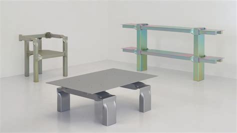 Mono Material Metal Furniture Takes Centre Stage At Milan Design Week