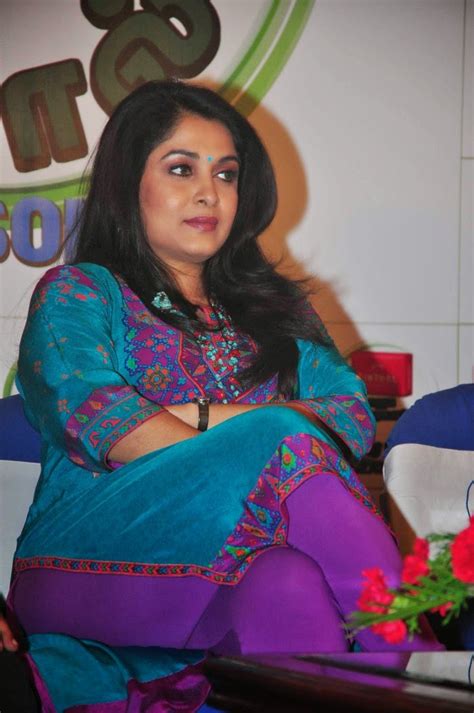 Ramya Krishnan Hot In Blue Churidar Latest Pictures Actress Rare Photo Gallery
