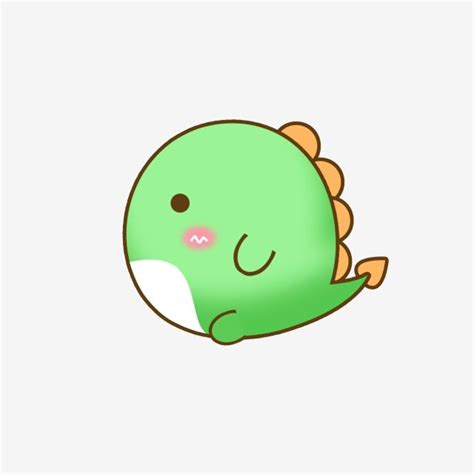 Cute Dinosaur Cartoon Character