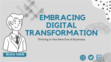 Embracing Digital Transformation Thriving In The New Era Of Business
