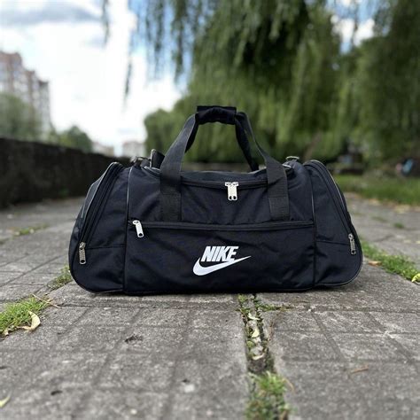 Спортивная сумка Nike Черная для тренировок мужская Дорожные сумки Найк ...