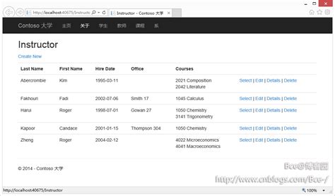 为aspnet Mvc应用程序更新相关数据 使用mvc5的entity Framework 6入门 爱整理