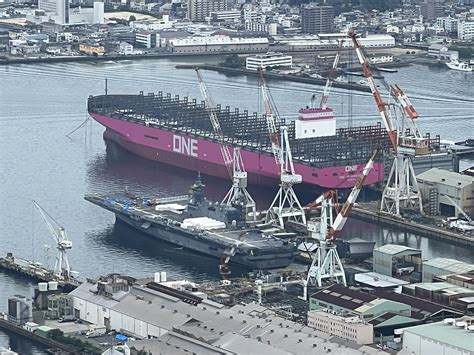 Progress On Jmsdf Js Kaga Ddh 184 With Full Flight Deck Markings June 25 2023 [2048x1536