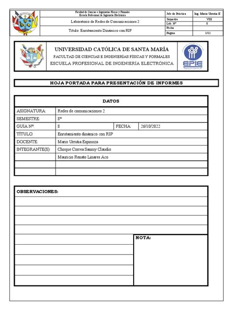 Guia8 Enrutamientodinamicorip Pdf Enrutador Computación Enrutamiento