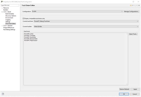 How To Create New Configuration In Codewarrior For Mcu Nxp Community