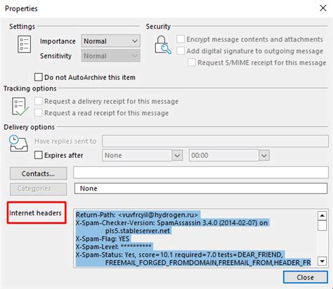 Cara Cek Email Header Di Outlook 365 Rumahweb