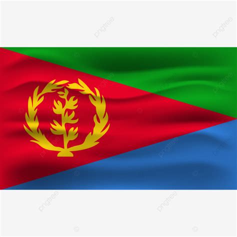Eritrea Flag Waving Texture Vector Vintage Eritrea Flag Waving Texture Eritrea Flag Waving