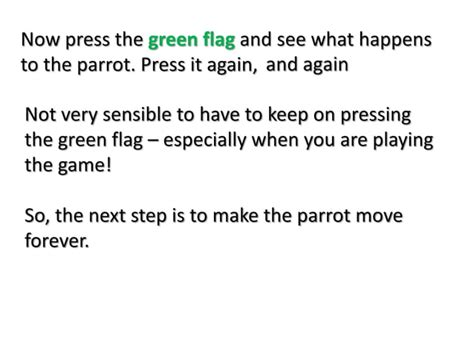 scratch parrot shoot game pptx computer animation computer
