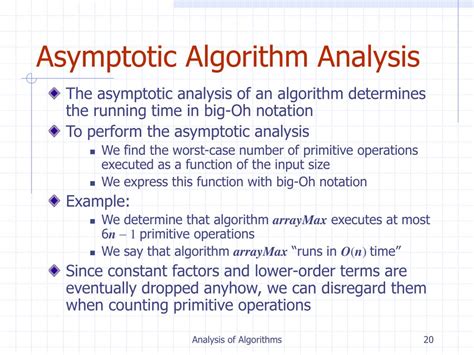 Ppt Analysis Of Algorithms Powerpoint Presentation Free Download Id451618