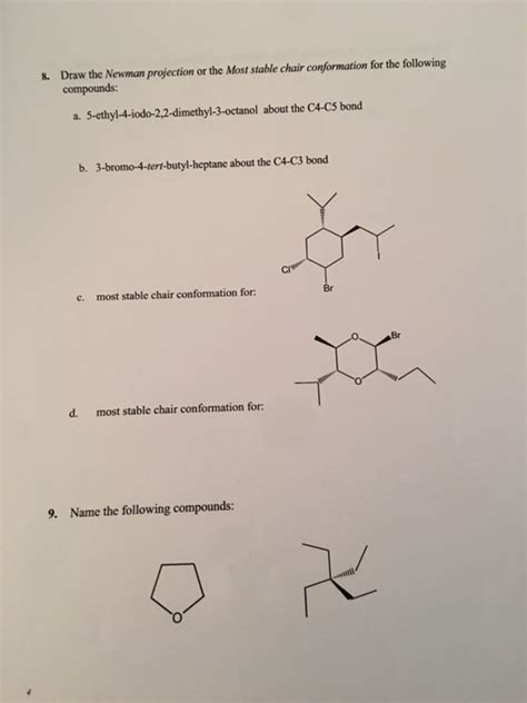 Solved 1 Name And Draw Structural Formulas For All Alkenes