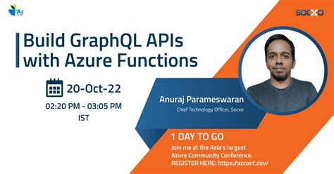 Socxo On Linkedin Anuraj Parameswaran Build Graphql Apis With Azure