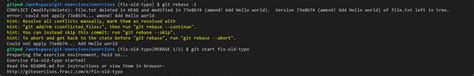 Git Start Doesn T Abort Rebase Issue 47 Fracz Git Exercises GitHub
