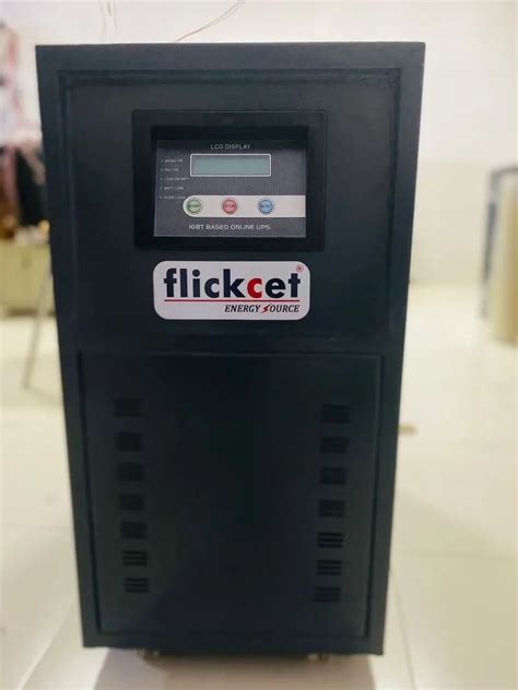 Flickcet Industrial Online UPS 12 Kva 1 Phase Input 1 Phase Output 260V At 67000 Piece In