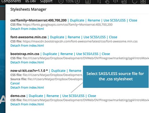 Styling With Css Pinegrow Web Editor