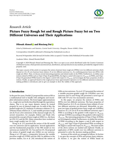 pdf picture fuzzy rough set and rough picture fuzzy set on two