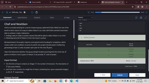 Minakshi Patil On Linkedin Dailycodechallnge Codechef Webdev Problem Sundayfun
