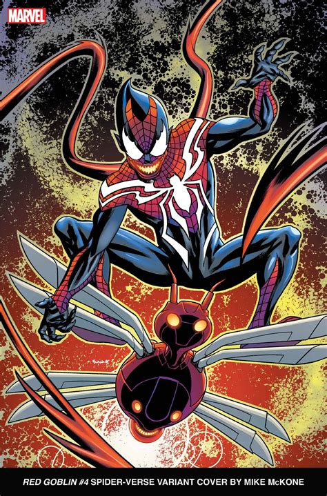 Red Goblin 4 Mike Mckone Spider Verse Cover Fresh Comics