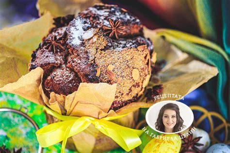 Какаово панетоне с кафява захар от Габриела Цулин