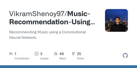 Github Vikramshenoy97 Music Recommendation Using Deep Learning