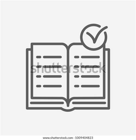 Rule Icon Line Symbol Isolated Vector Stock Vector Royalty Free