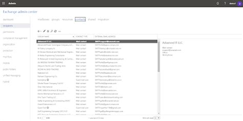 Uploading Bulk Contacts On Global Address Book Using Csv File In