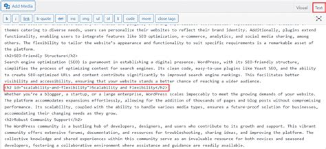 How To Create WordPress Anchor Links Easy Methods