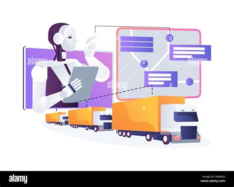 Ai Driver Behavior Monitoring Abstract Concept Vector Illustration Stock Vector Image And Art Alamy