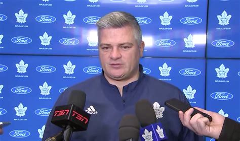 Sheldon Keefe Reveals Why He Is Slotting In Brodie For Liljegren