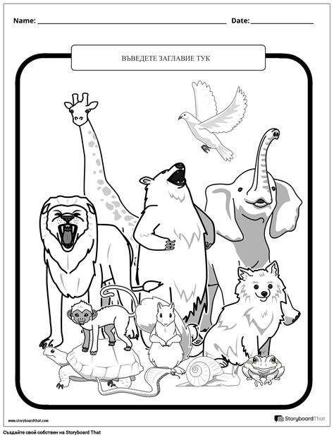 Безплатни Страници за Оцветяване — Персонализирайте и Отпечатайте