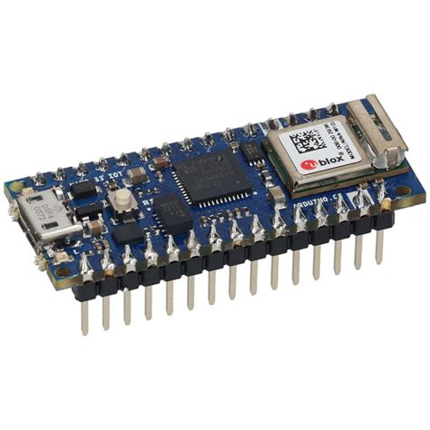 Arduino Abx00032 Nano 33 Iot With Headers Mounted Rapid Electronics