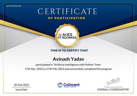 Avinash Yadav On Linkedin Coincent Iitroorkee Coincent Aries Iitroorkee