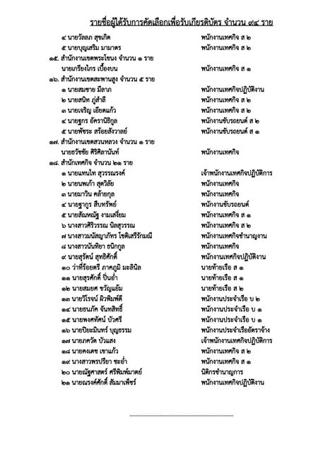 สำนักเทศกิจ ขอแสดงความยินดีกับเจ้าหน้าที่เทศกิจกรุงเทพมหานครทุกท่าน ที่ได้รับเกียรติบัตรเชิดชู