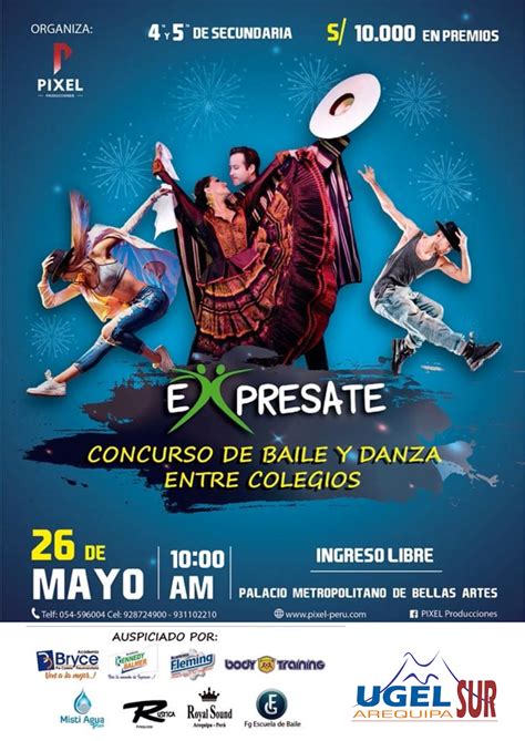 Expresarte Concurso De Danza Y Baile Entre Colegios De Arequipa