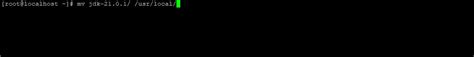Centos에 Openjdk21 설치 주서브이즈