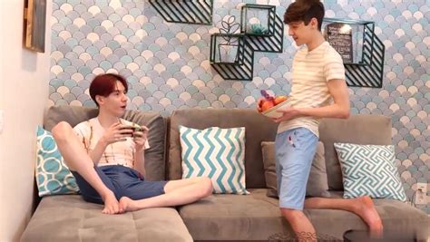 Tall Twinks Sofa Sex