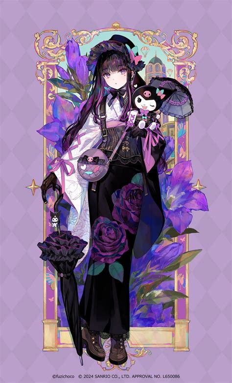 Kuromi Sanrio And More Drawn By Fuzichoco Danbooru