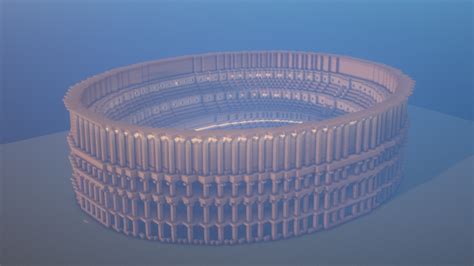 마인크래프트 건축 강좌 3 콜로세움 네이버 블로그