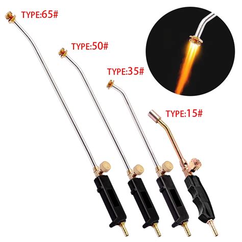가열 토치 납땜 프로판 부탄 가스 화염 블로우 플래너 루핑 스테인레스 스틸 납땜 건 15 ~ 65 1pc용접용 토치 Aliexpress