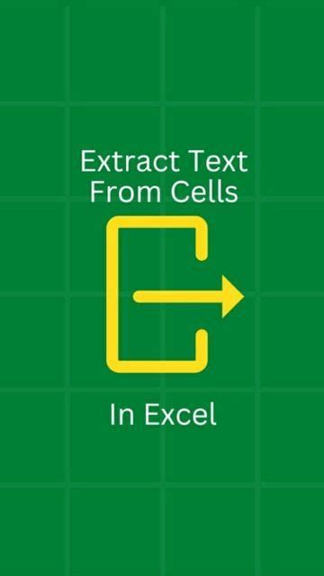 Hippocam Tech On Instagram Extract Text From Cells In Excel Excellearning Exceltips