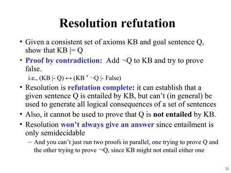 Firstorderpredicatelogicresolutionppt