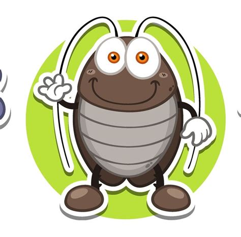 Таракан — картинка на детский шкафчик Все для детского сада Изображения животных Животные