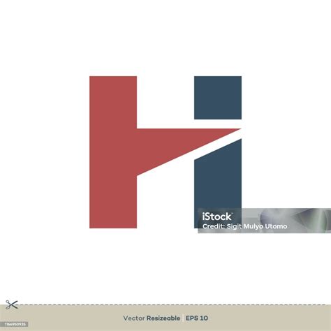 H 편지 로고 템플릿 일러스트 디자인입니다 벡터 Eps 10 0명에 대한 스톡 벡터 아트 및 기타 이미지 0명 개념 기업 비즈니스 Istock