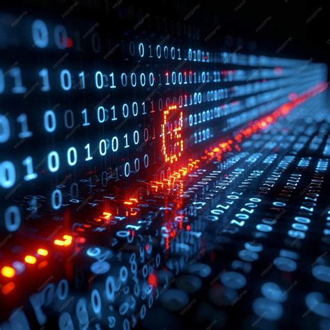 Premium Ai Image Secure Data Concept Encryption Digital Binary And Computer Virus For Social