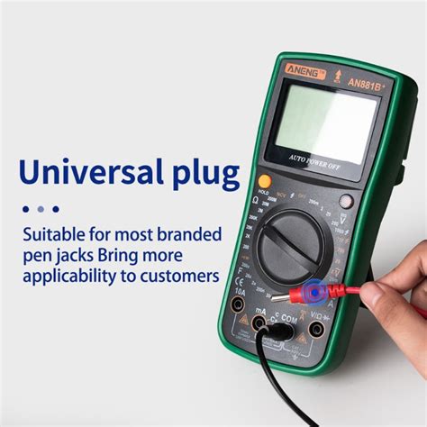 18 In 1 Multimeter Test Lead Kit With Alligator Cl Grandado