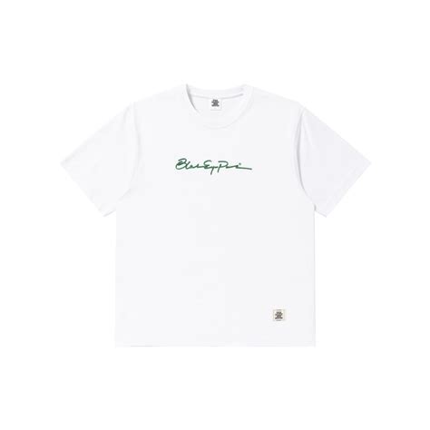 Autograph Logo Tee White Blackeyepatch