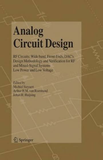 Analog Circuit Design Rf Circuits Wide Band Front Ends Dacs Design