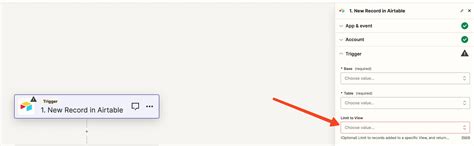 Airtable Trigger Sos Limit To A Specific View Need Help