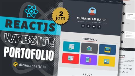 Langkah Mudah Sampai Deploy Ke Cpanel Membuat Website Portofolio Dengan React Js Youtube
