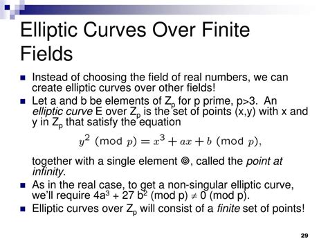 PPT Elliptic Curves And Elliptic Curve Cryptography PowerPoint Presentation ID