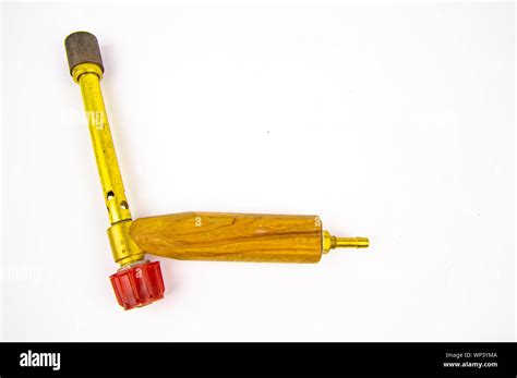 Propane Torch For Welding On A White Background A Place For Text Stock